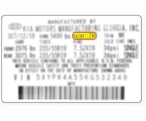 Kia Paint Code Finder | OEM Color Codes | CAPS Canada